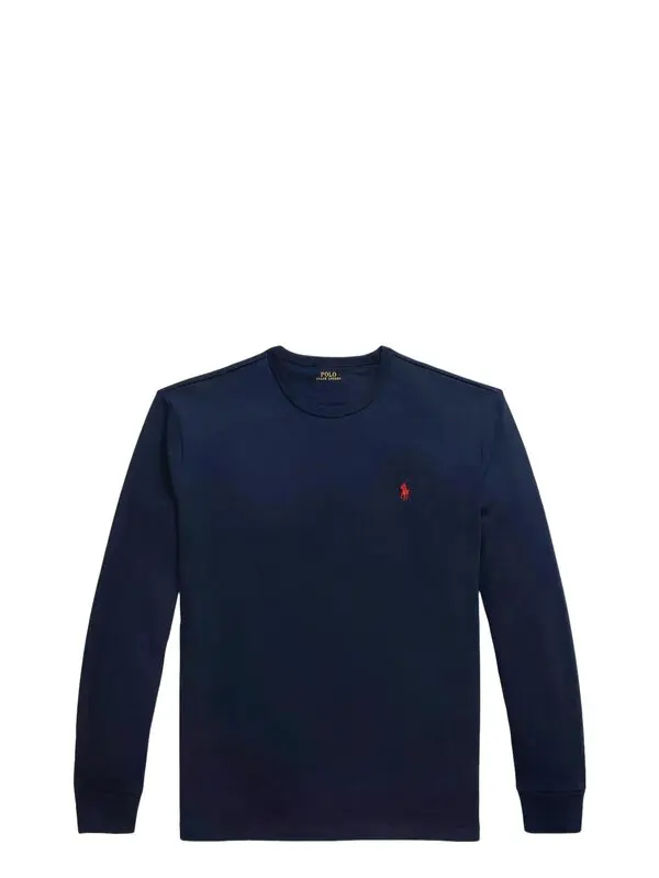 Ralph Lauren Long-sleeve Crewneck Top - Blue