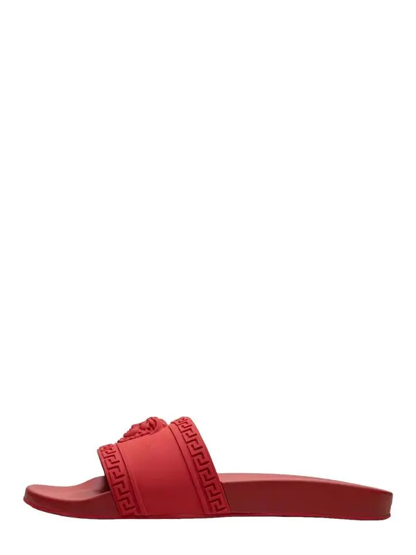 Versace Palazzo Medusa Pool Slides - Red