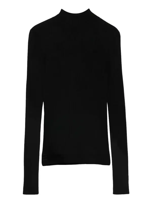 TWINSET Long-sleeved T-shirt - Black