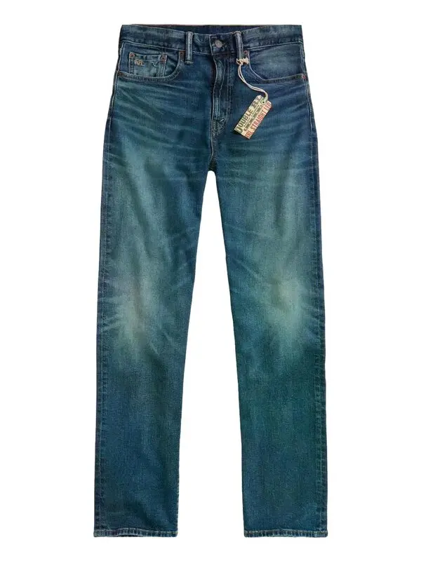 Ralph Lauren Logo-embroidered Jeans - Blue