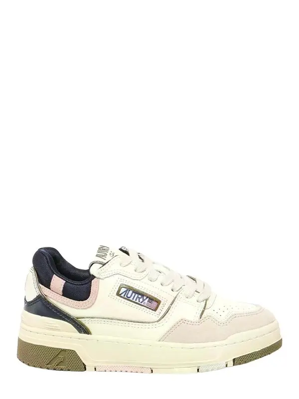 AUTRY Clc Panelled Low-top Sneakers - Neutrals