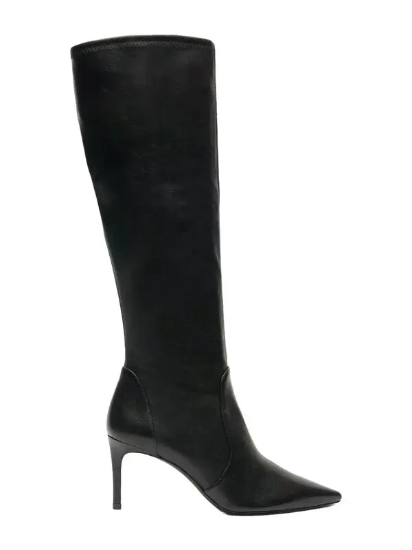 STUART WEITZMAN Knee-high Pointed-toe Boots - Black