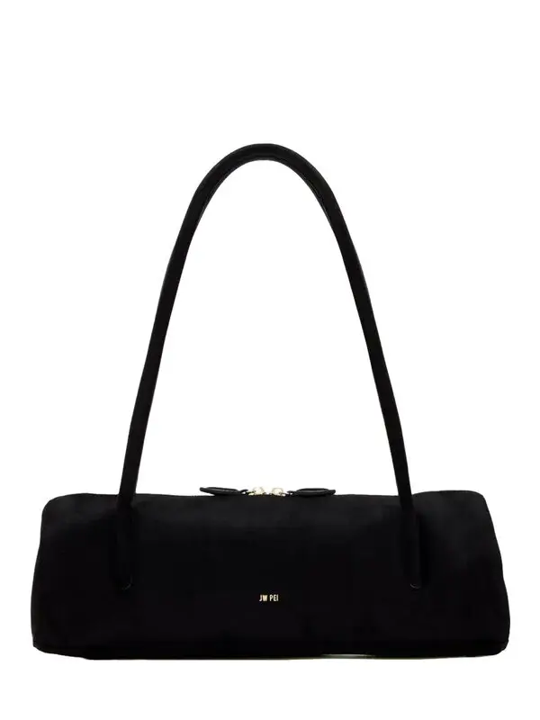 Jw Pei Suede Shoulder Bag - Black