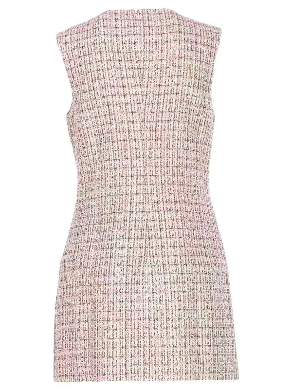 SELF-PORTRAIT Crystal-embellished Dress - Pink