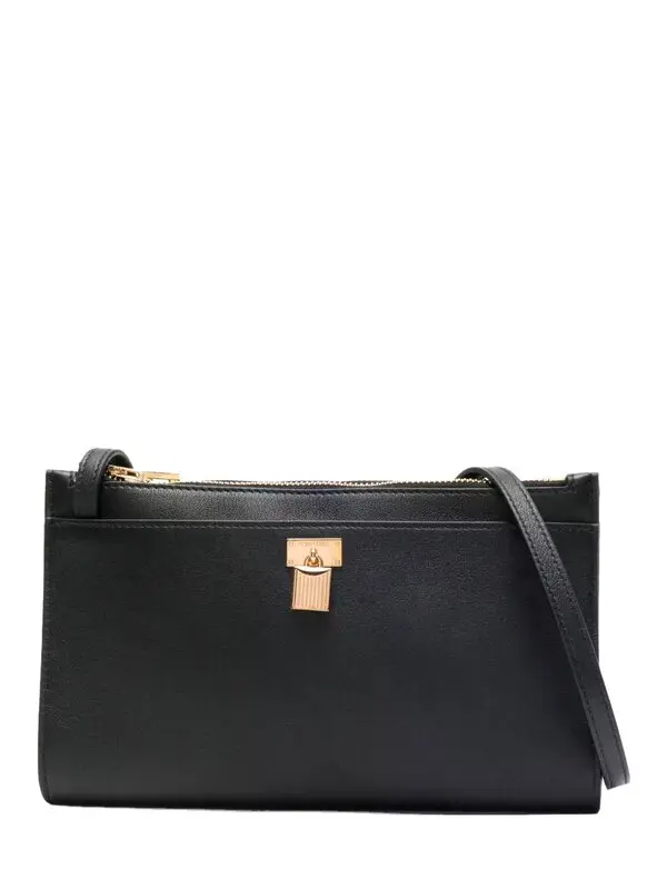 TOM FORD Leather Crossbody Bag - Black
