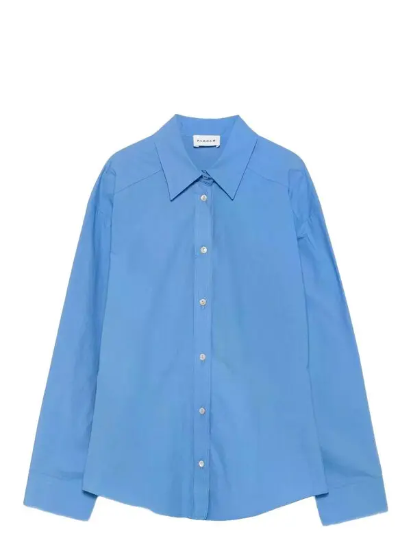 P.a.r.o.s.h Button-down Cotton Shirt - Blue