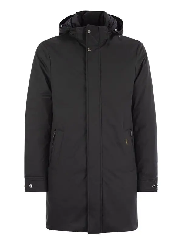 MOORER Vermont Water-repellent Down Jacket - Dark Blue