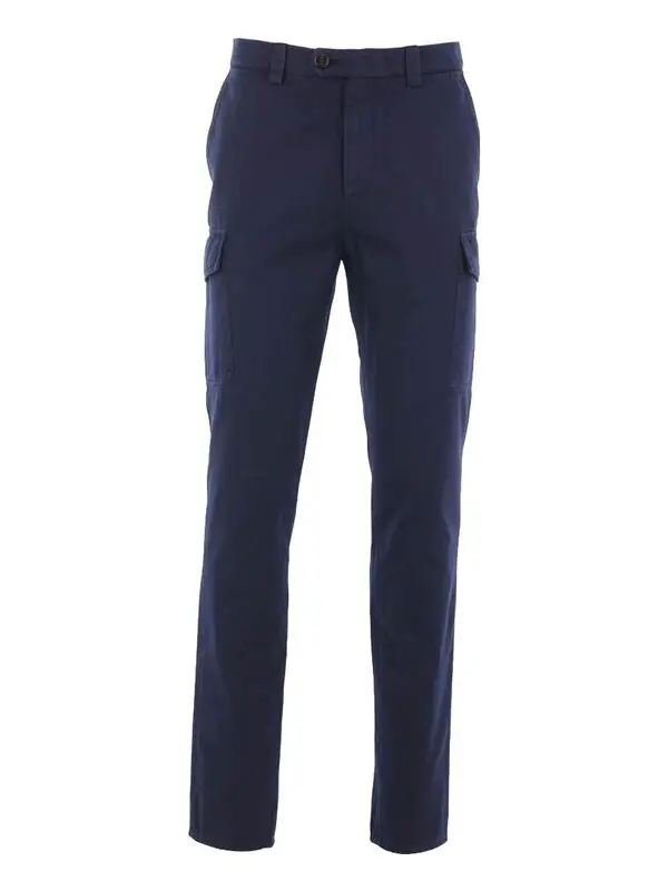 Brunello Cucinelli Cargo Trousers - Blue