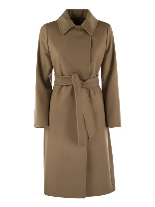 Max Mara Bcollag Wool Coat - Brown