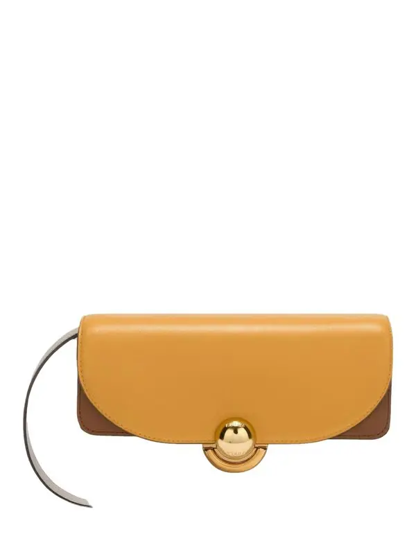 Furla Bag With Detachable Strap - Dark Yellow