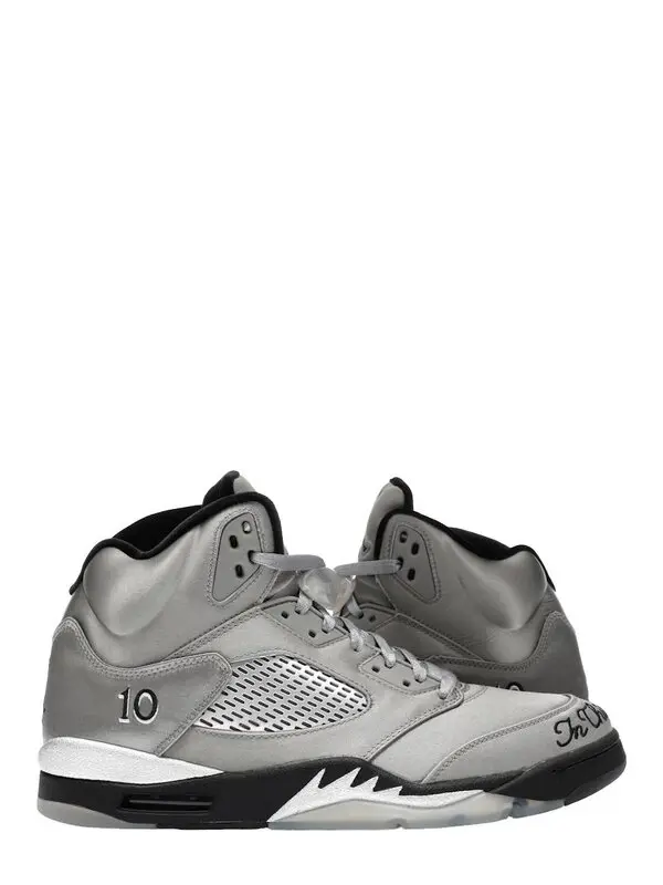 JORDAN 5 Retro Wings - Medium Grey/black/metallic Silver