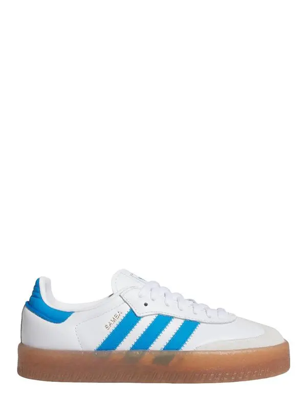 Adidas Sambae Sneakers - Cloud White/bright Blue/gold Metallic