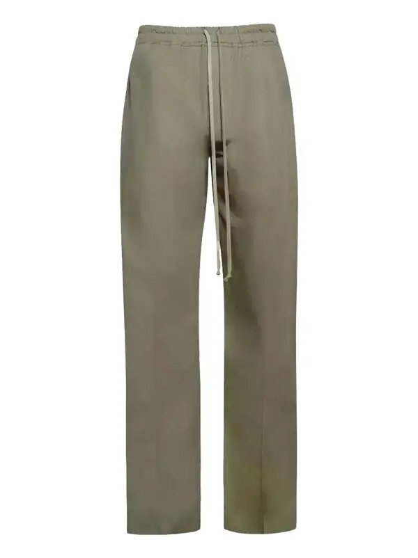 Rick Owens Dietrich Drawstring Trousers - Green