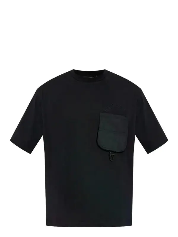 Dsquared2 Embroidered Pocket T-shirt - Black