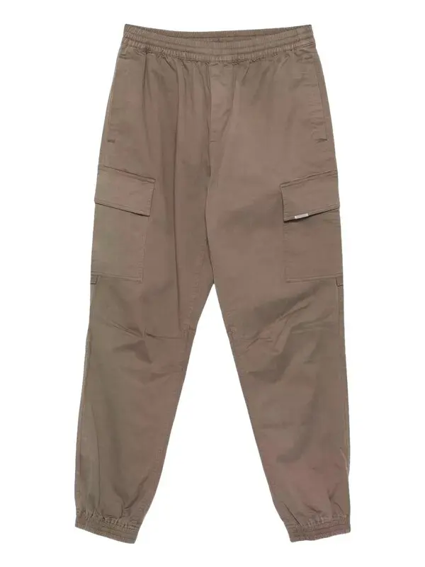 REPRESENT Cuffed Cargo Trousers - Green