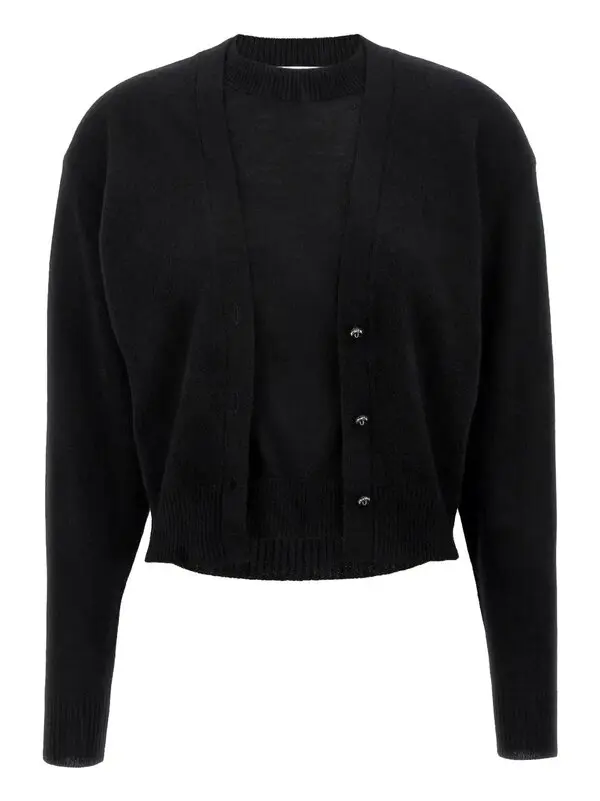 Rabanne Crew-neck Sweater - Black