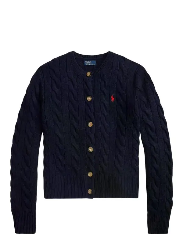 Polo Ralph Lauren Cable-knit Cardigan - Blue