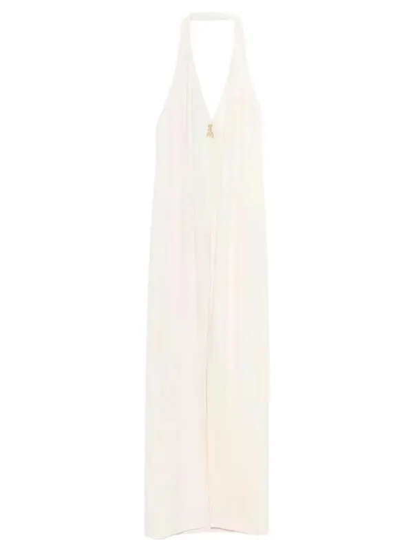 Patrizia Pepe Halter-neck Maxi Dress - Pink