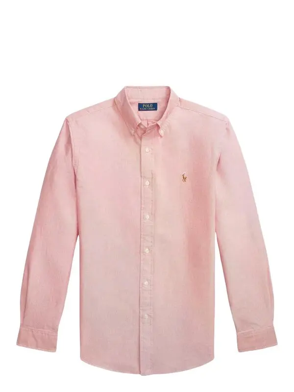 Polo Ralph Lauren Embroidered-logo Shirt - Pink