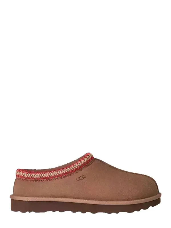 UGG Tasman Ii Braided-trim Sheepskin Slippers - Brown