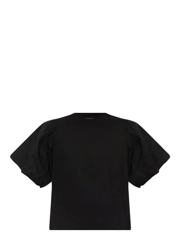 ALLSAINTS Puff-sleeve Top - Black