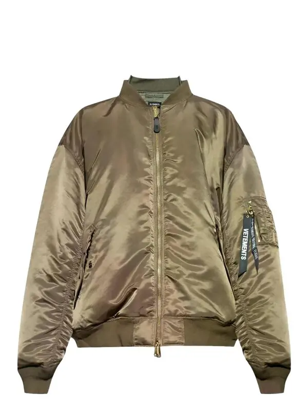 Vetements Zip-fastening Bomber Jacket - Green