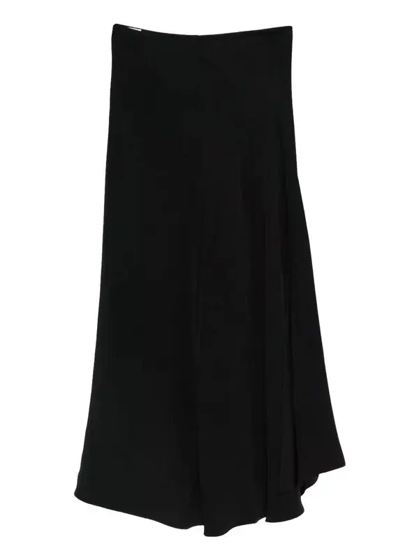 P.a.r.o.s.h A-line Maxi Skirt - Black