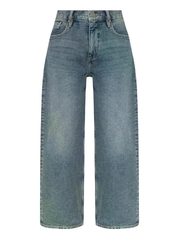 ALLSAINTS Sadie Faded-wash Jeans - Blue