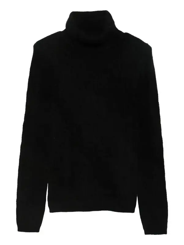P.a.r.o.s.h Wool Turtleneck Jumper - Black