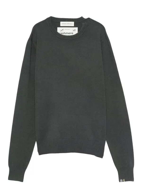 EXTREME CASHMERE X Cashmere-blend Sweater - Grey