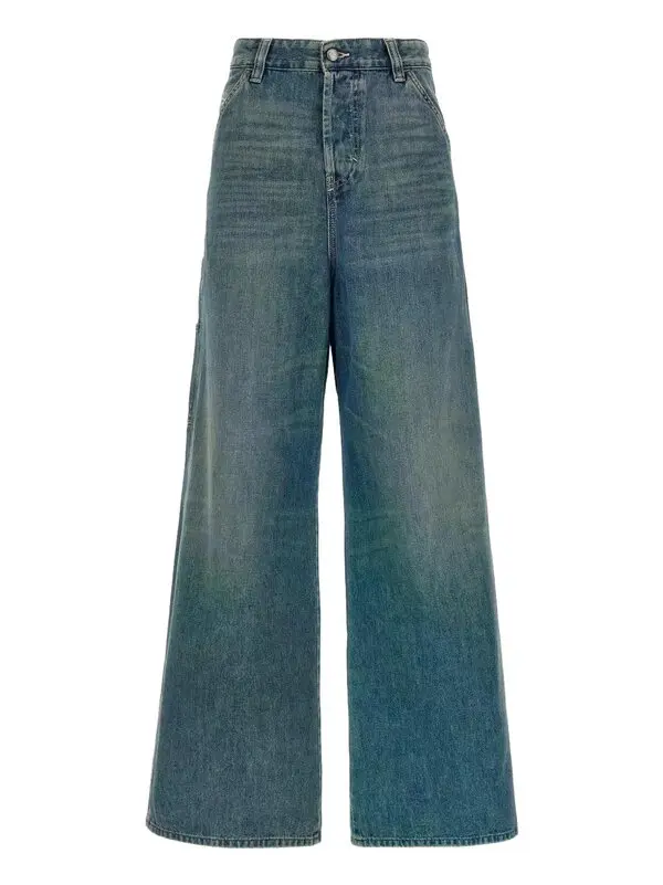 DIESEL D-sire-w Wide-leg Jeans - Blue