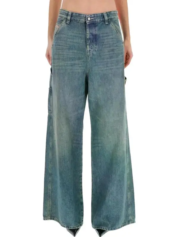 DIESEL® D-sire-w Wide-leg Jeans - Blue