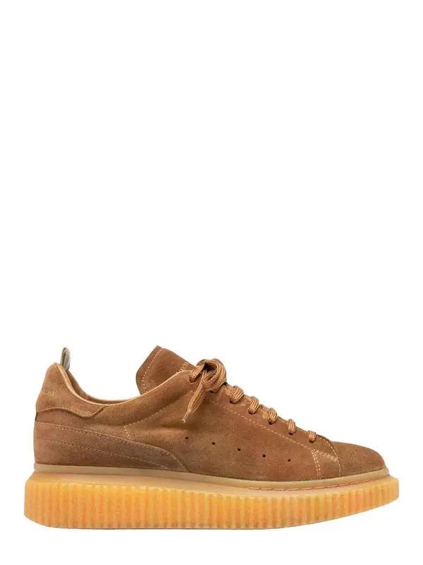 Officine Creative Lace-up Platform Sneakers - Brown