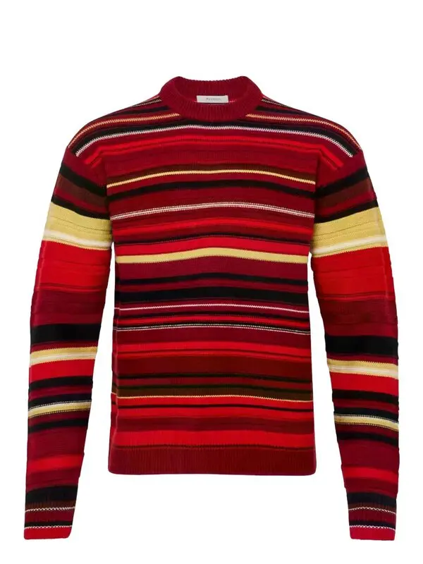 JW Anderson Striped Jumper - Red