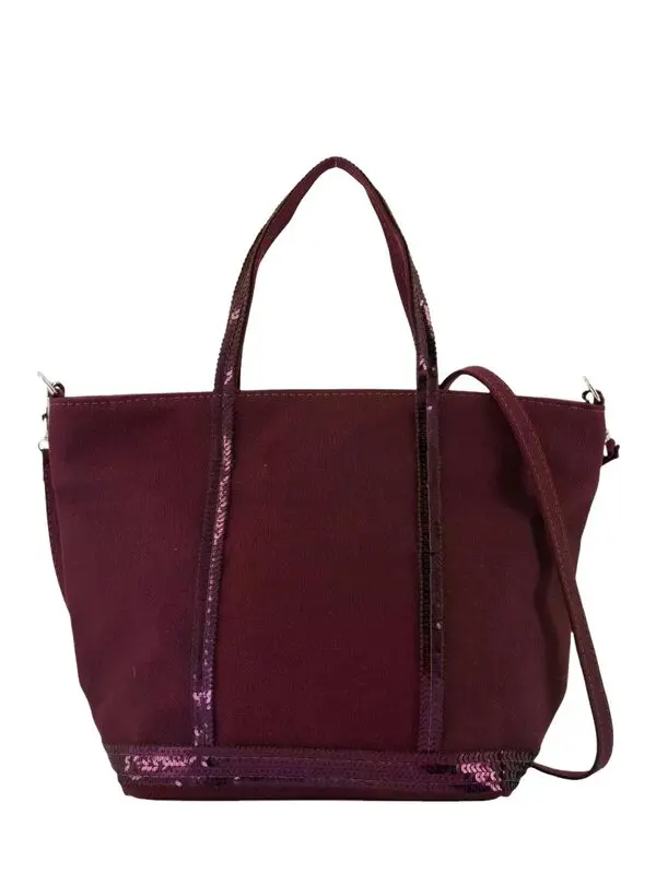 Vanessa Bruno Sequin-trimmed Tote Bag - Purple