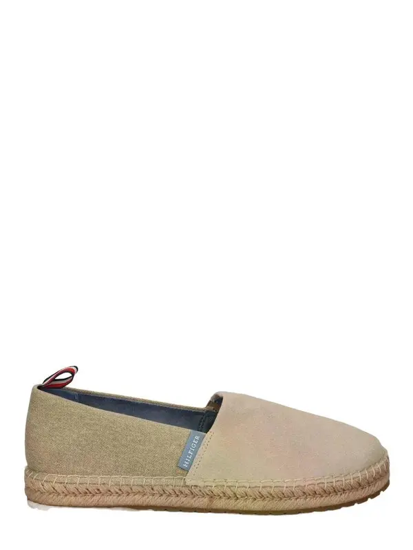 Tommy Hilfiger Suede Leather Espadrilles - Neutrals