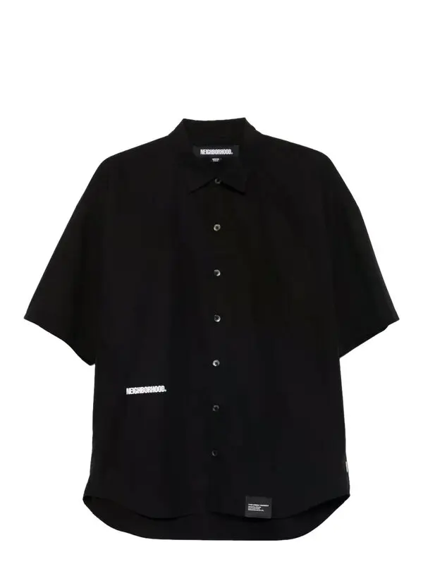 NEIGHBORHOOD Short-sleeve Overshirt - Black