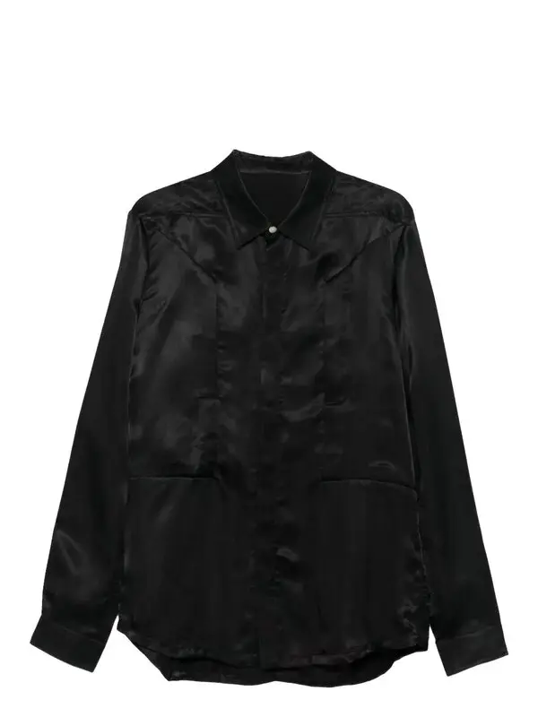 Rick Owens Long-sleeve Shirt - Black
