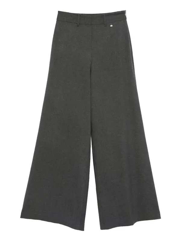 Herno Belt-loops Straight Trousers - Grey