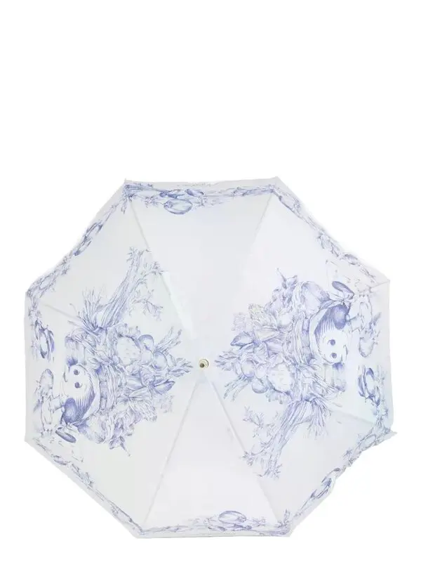 Moschino Sketch-print Umbrella - White