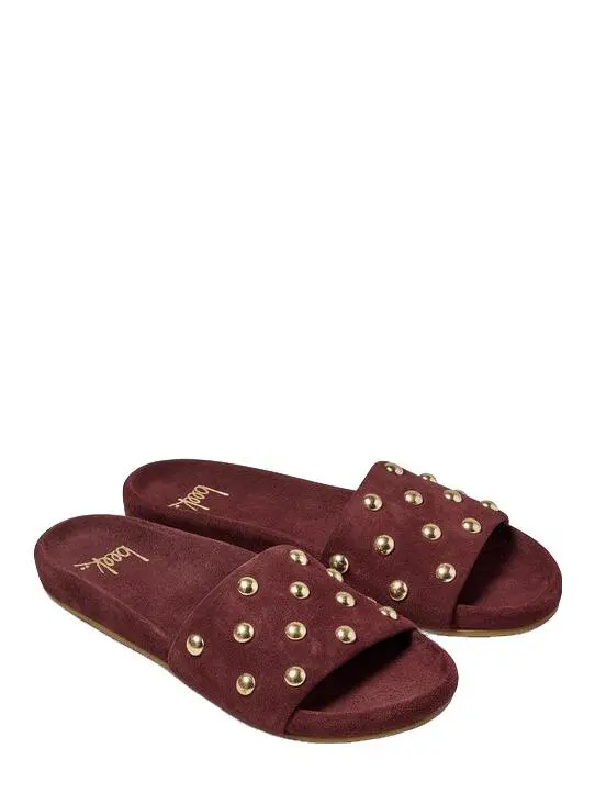 Beek Gallito Stud Slides - Gold