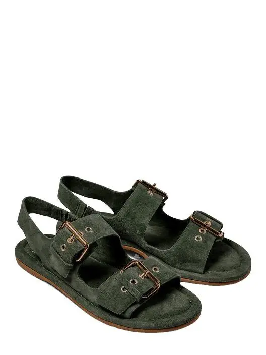 Beek Huet Buckled Sandals - Natural