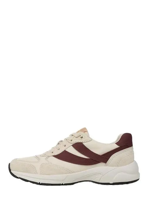 Vince Leather & Suede Runner Sneaker - Gold