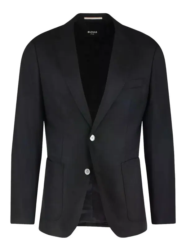 BOSS Two-button Single-breasted Blazer - Black