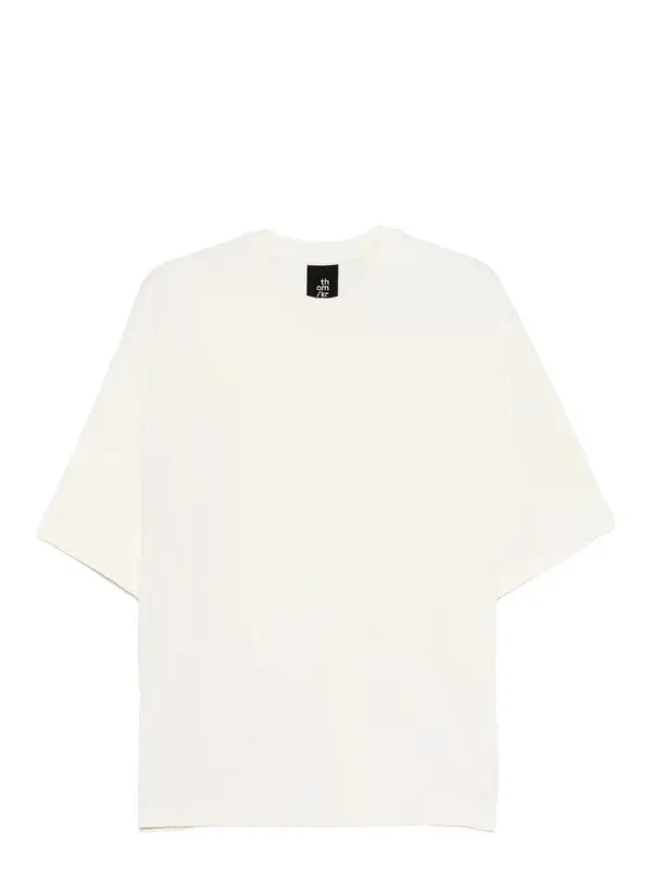 THOM KROM Crew-neck Short-sleeve T-shirt - Yellow