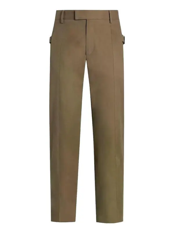Dolce & Gabbana Cotton Trousers - Brown