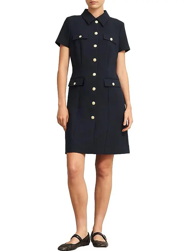 HOBBS LONDON Nadiya Shirt Dress - Navy