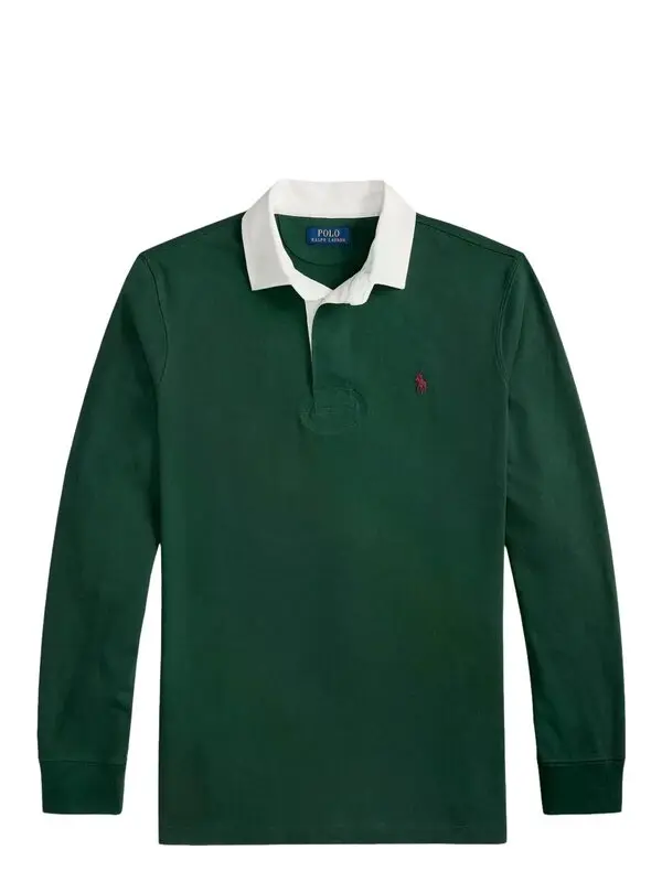 Polo Ralph Lauren The Iconic Rugby Long-sleeves Polo Shirt - Green