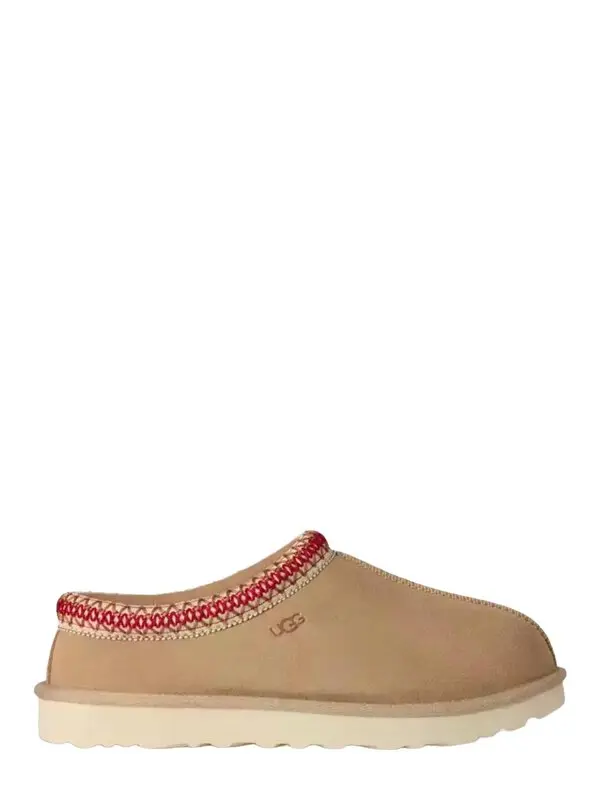 UGG Tasman Ii Braided-trim Sheepskin Slippers - Neutrals