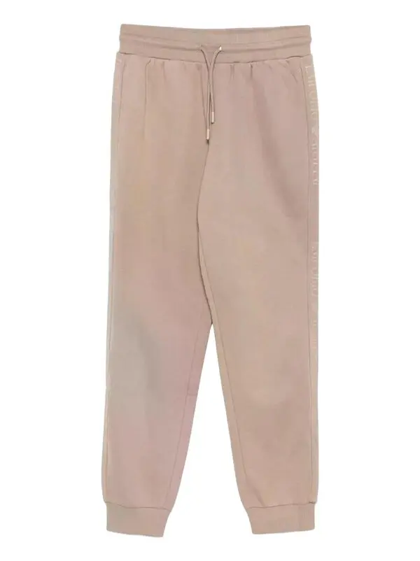 Emporio Armani Logo-embellishment Trousers - Neutrals